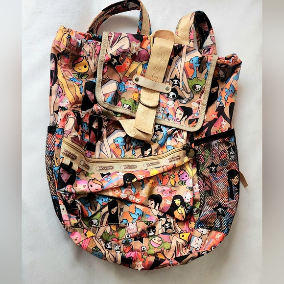 tokidoki | Bags | Lesportsac X Tokidoki Collaboration Rucksack Backpack ...